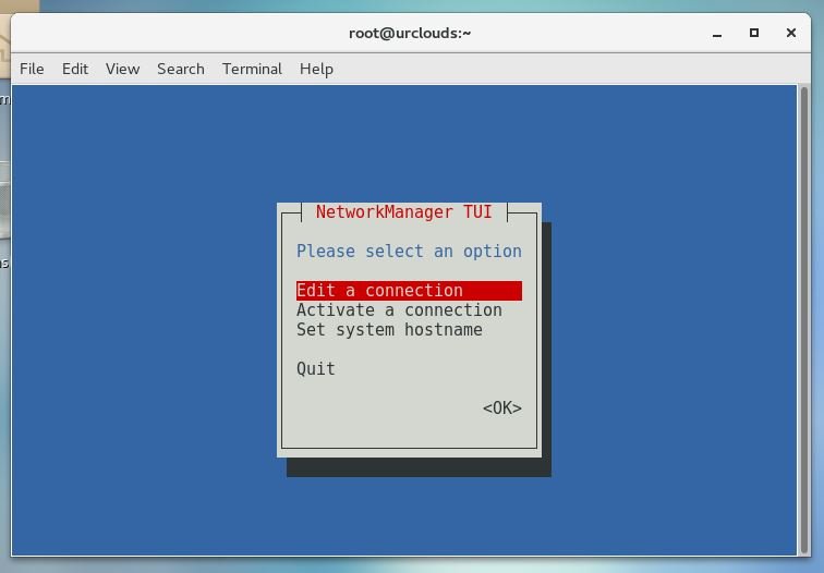 Network Configuration After Centos 7 Minimal Installation Urclouds